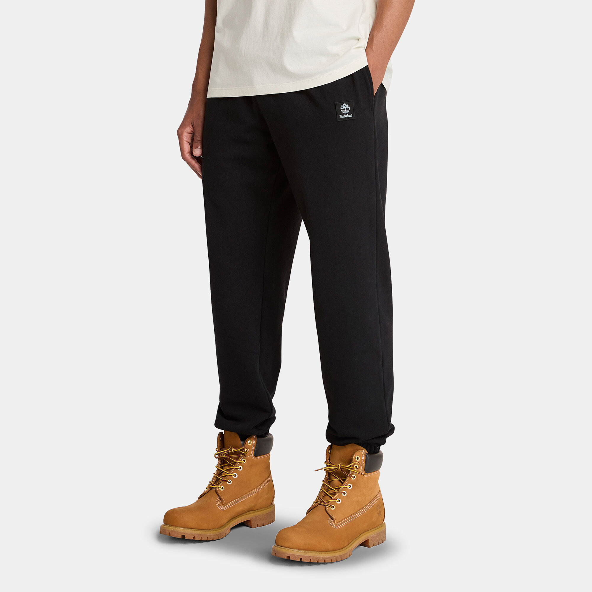 Black timberland sweatpants store